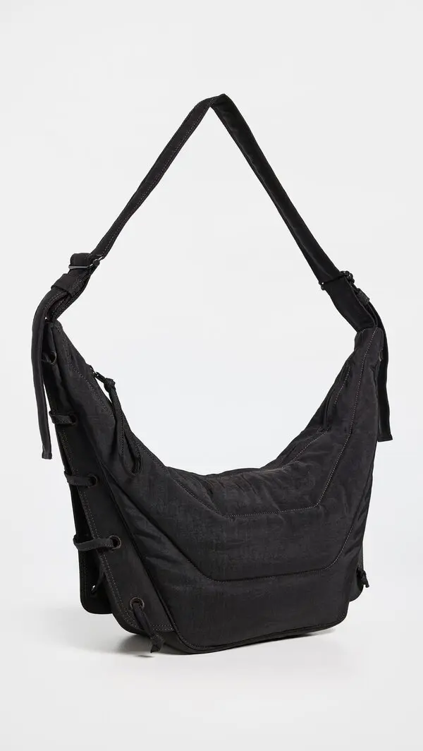 LEMAIRE Medium Soft Game Bag - Dark Chocolate | Editorialist